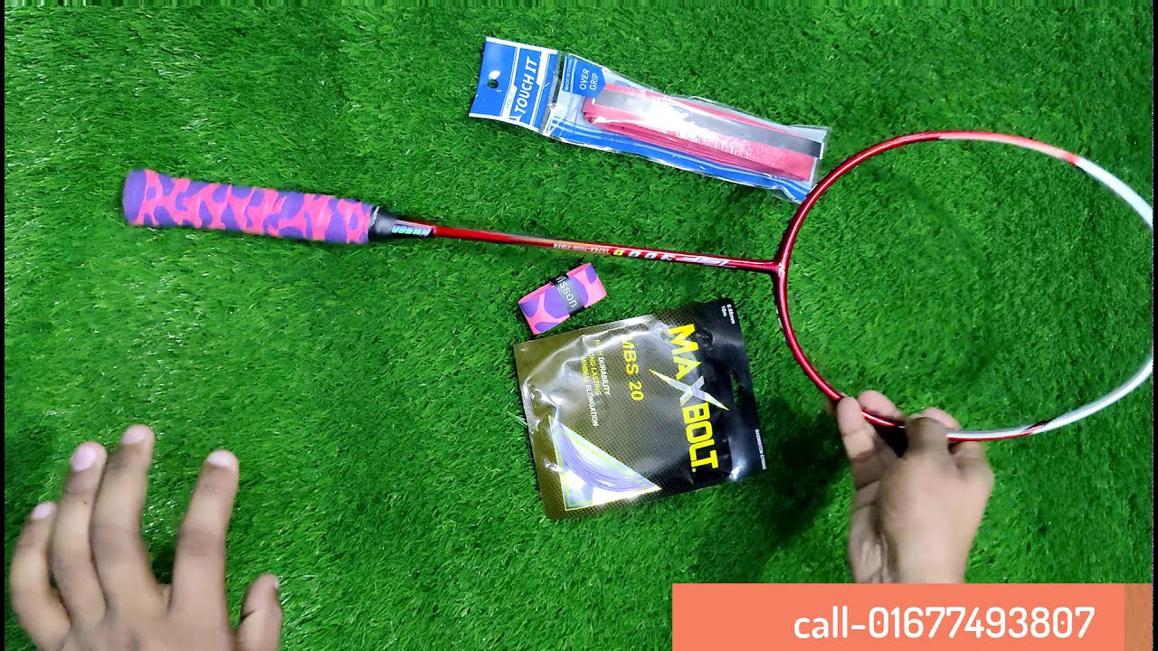 badminton racket bat package | kason | apcs | joysports - YouTube