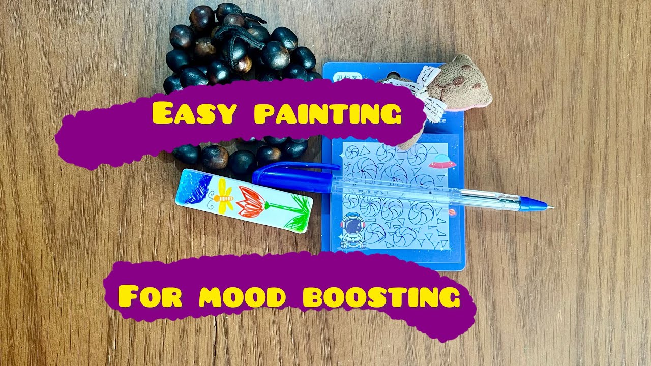 Easy painting for mood boosting - YouTube