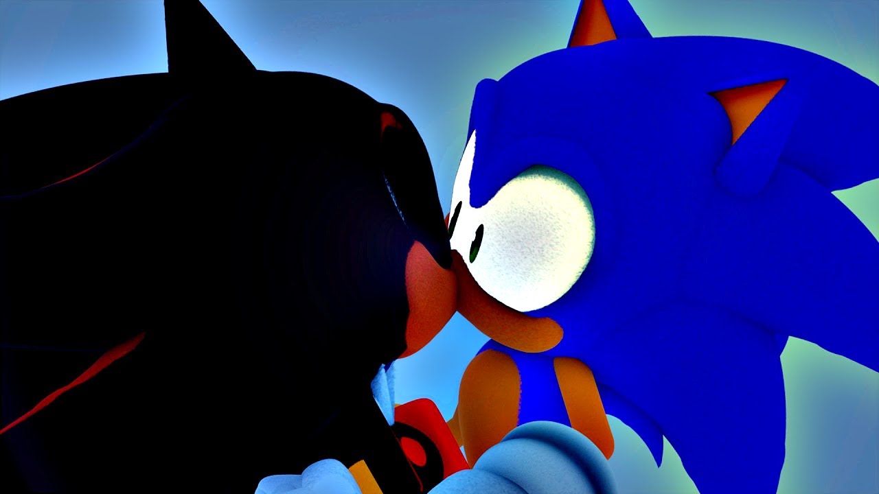 Sonic Gets A Surprise Kiss From Shadow Sonadow Animation Youtube