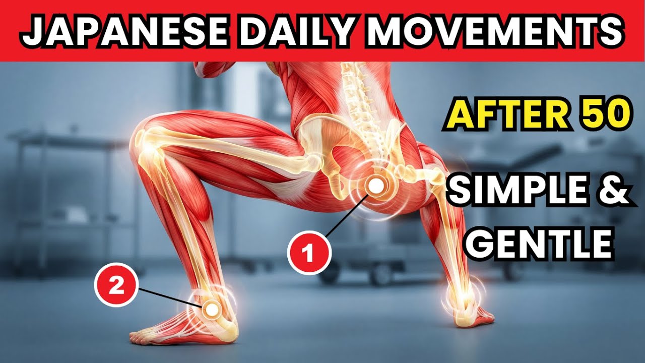 6 Simple Daily Movements Japanese Elders Practice After 50 (No Gym ...
