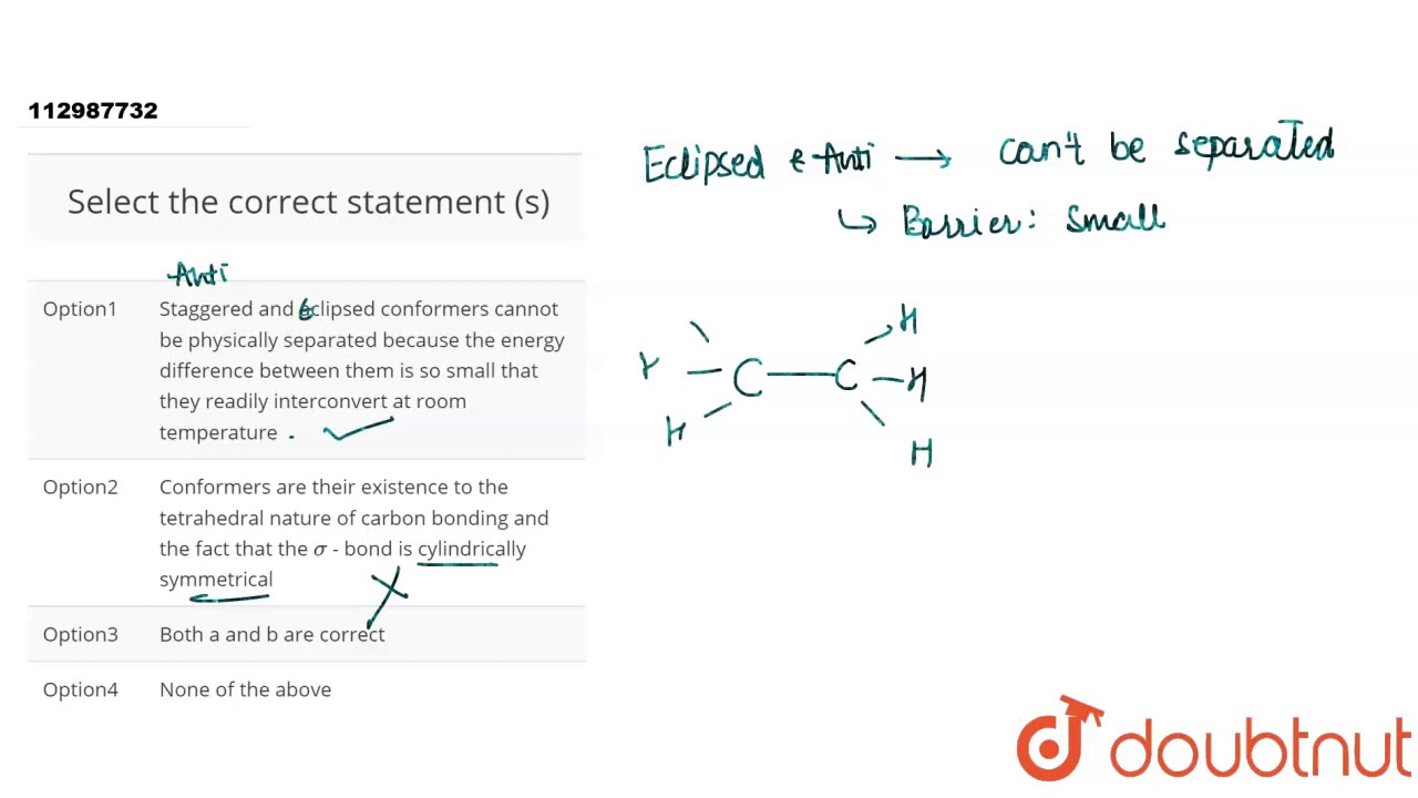 Select the correct statement (s) - YouTube