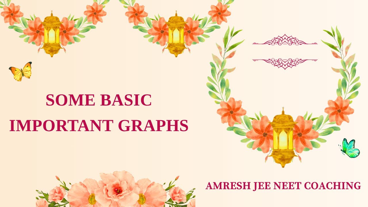 Some Basic Important Graphs I Amresh jee neet coaching - YouTube