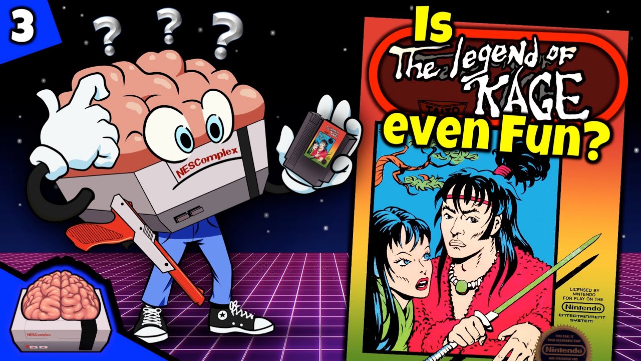 Legend of Kage NES Review | Is It Fun? | NESComplex - YouTube