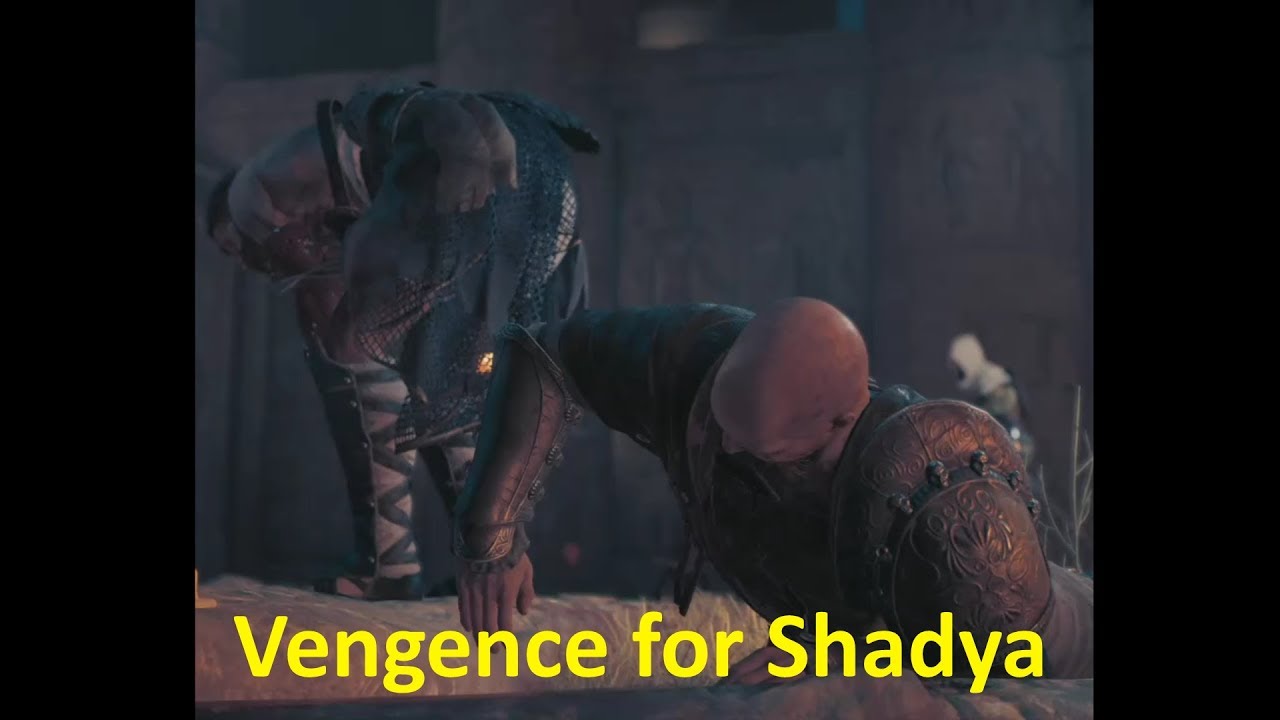 Vengence for Shadya - AC Origins - YouTube