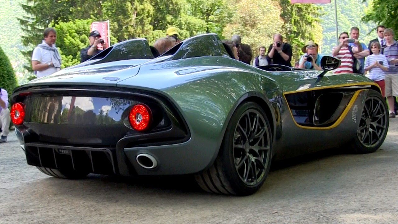 Aston Martin CC100 Speedster Amazing Revs Sound - YouTube