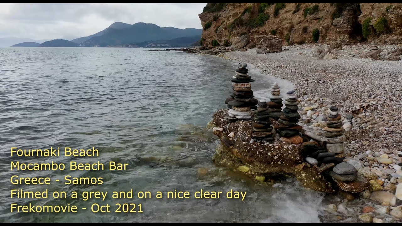 529. Samos - Fournaki Beach/Mocambo Beach Bar [09-10-2021] 4K - YouTube