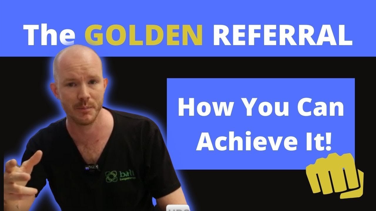 The GOLDEN REFERRAL, And How You Can Achieve It! ⚡⚡ - YouTube