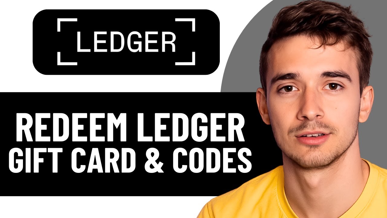 HOW TO REDEEM LEDGER GIFT CARD | REDEEM LEDGER CODE (2025) - YouTube