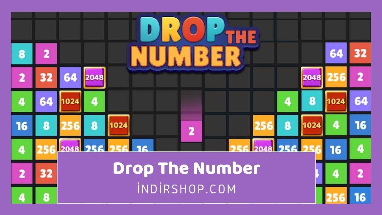 Drop The Number - Drop The Number Android Oyun | indirshop.com - YouTube
