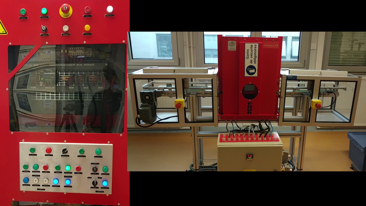 Vidéo de fonctionnement du four industriel de l'usine Pechiney - YouTube