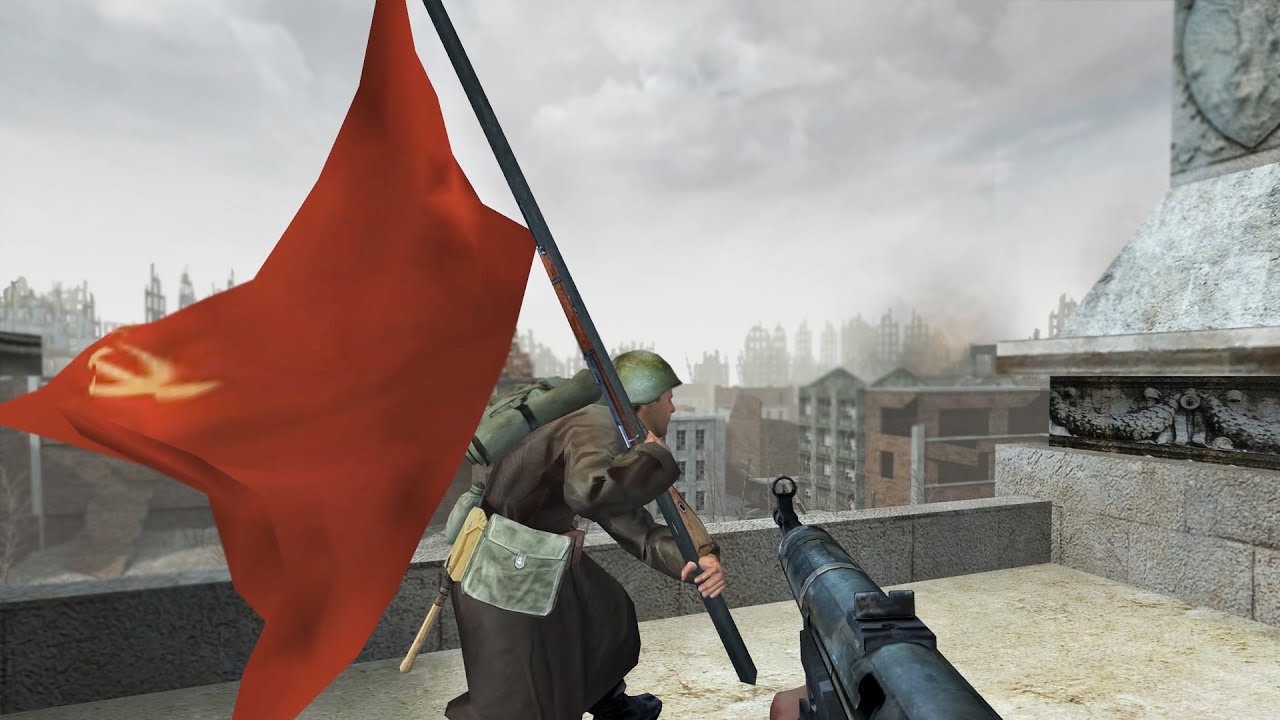 Capturing the Reichstag - Call of Duty - YouTube