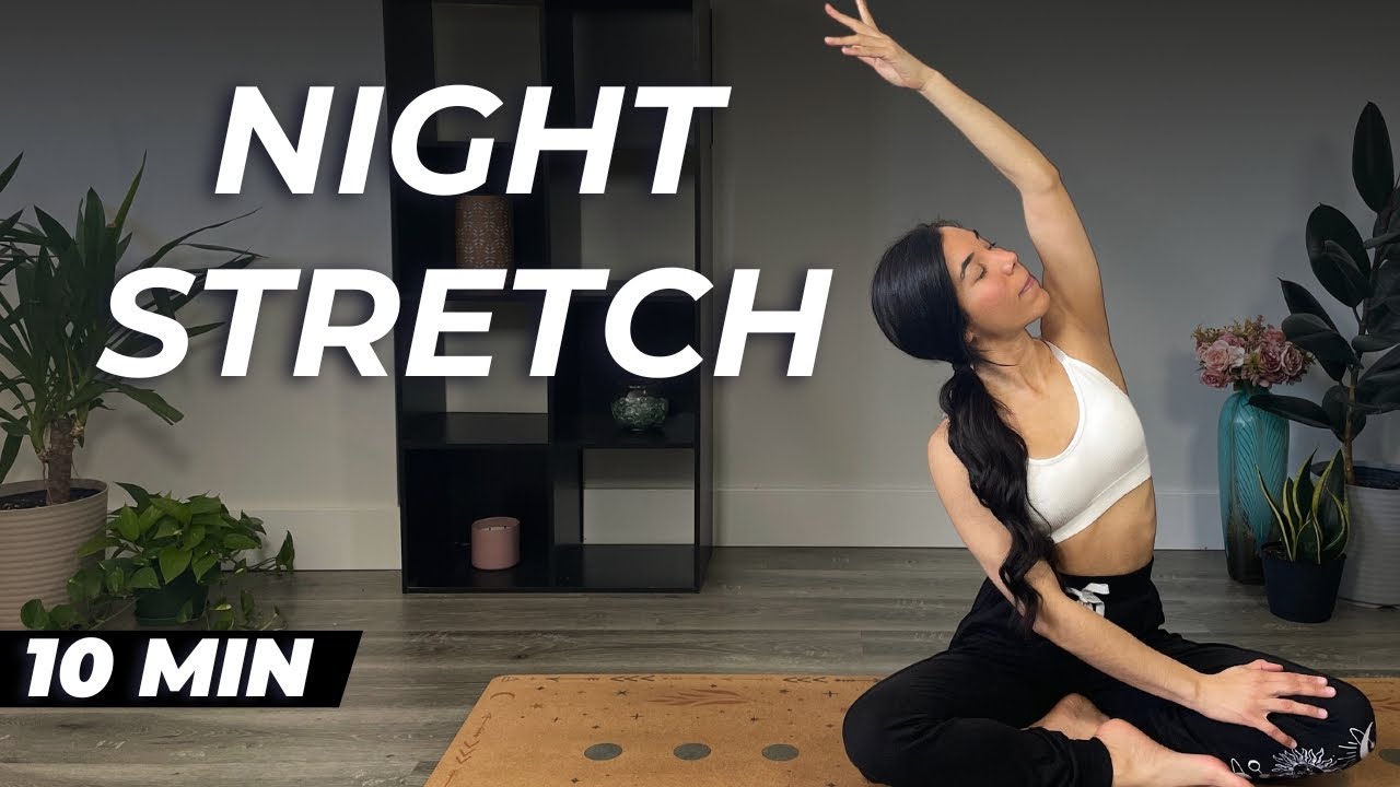 10 Min Evening Yoga Stretch for Fatigue Recovery and Restful Sleep ...