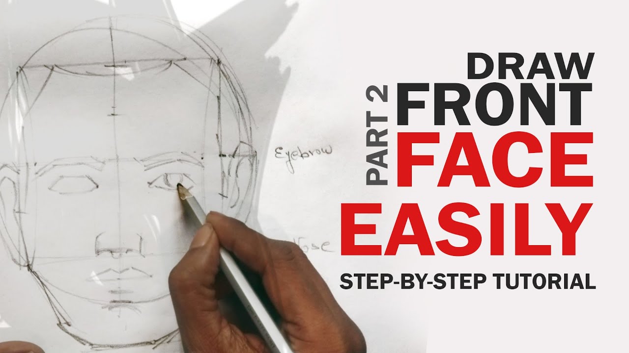 Face Drawing with the Loomis Method | Step-by-Step Tutorial by Sanjib ...