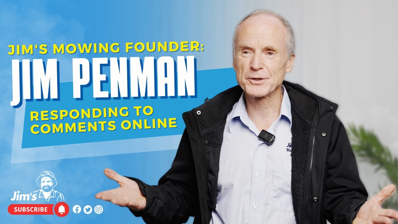 Jim Penman responds to Facebook comments about buying a mowing ...