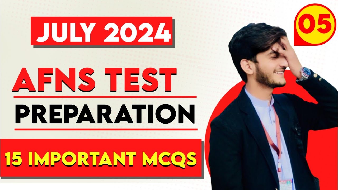 Afns test preparation 2024|AFNs initial academic test preparation 2024 ...