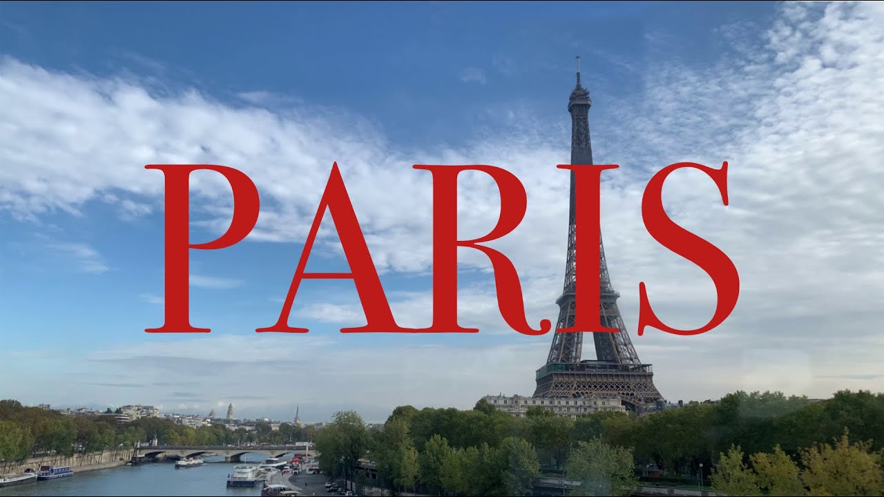 Paris Metro Ride With View on Eiffel Tower and Seine - YouTube