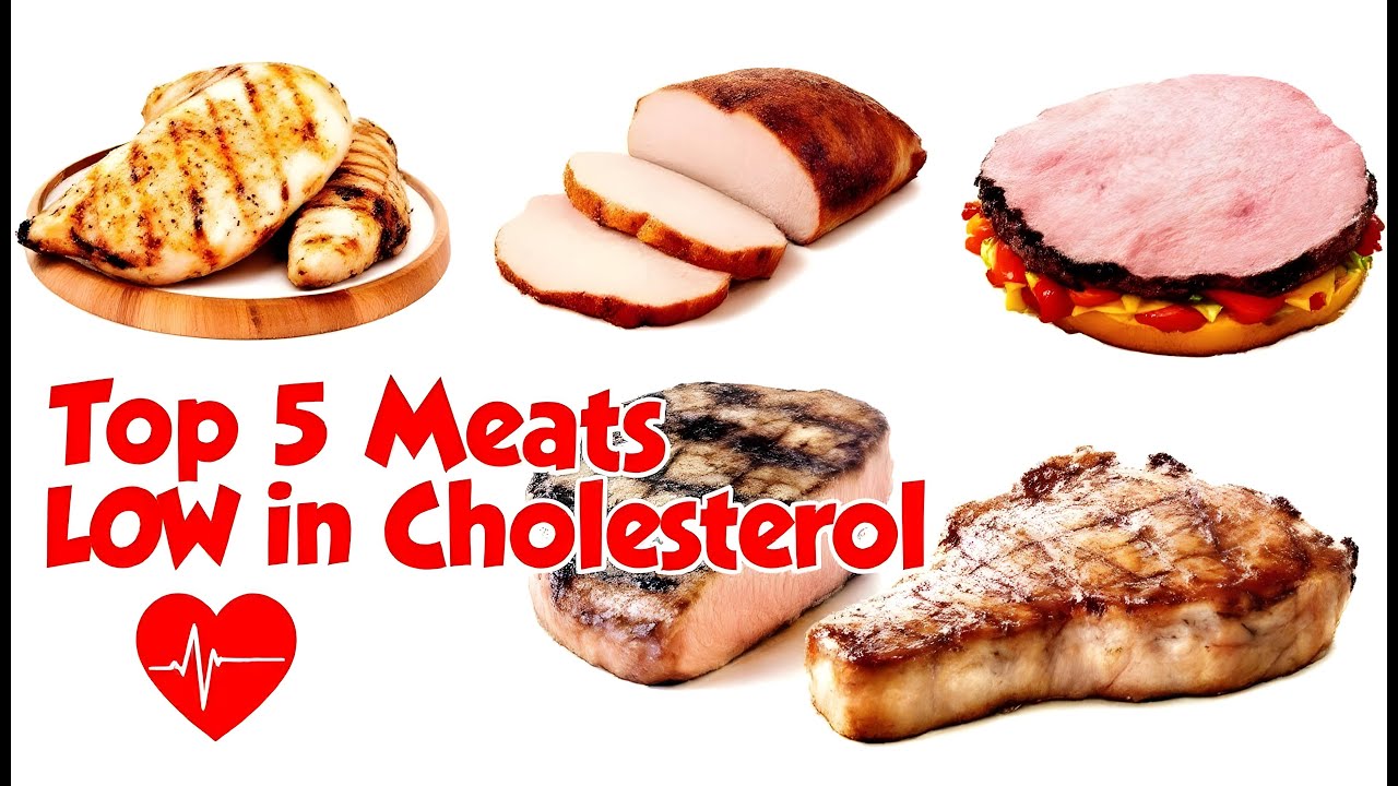 Top 5 Meats That Are Surprisingly Low in Cholesterol - YouTube