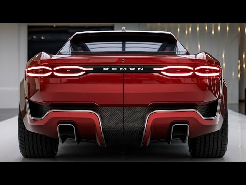 New Dodge Demon (2025) Finally Launched with Stunning Features and ...