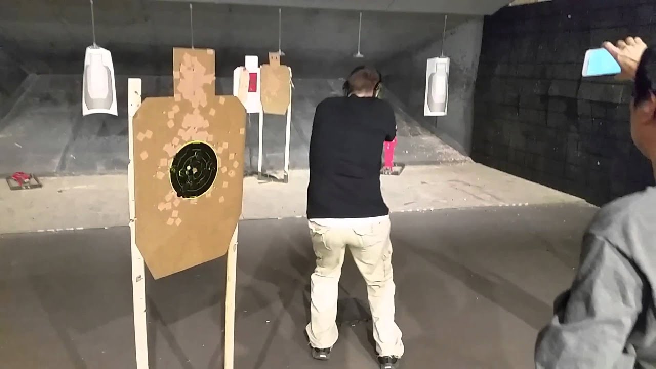 CQB pistol training, Alpha Range 4.16.15, CJ - YouTube