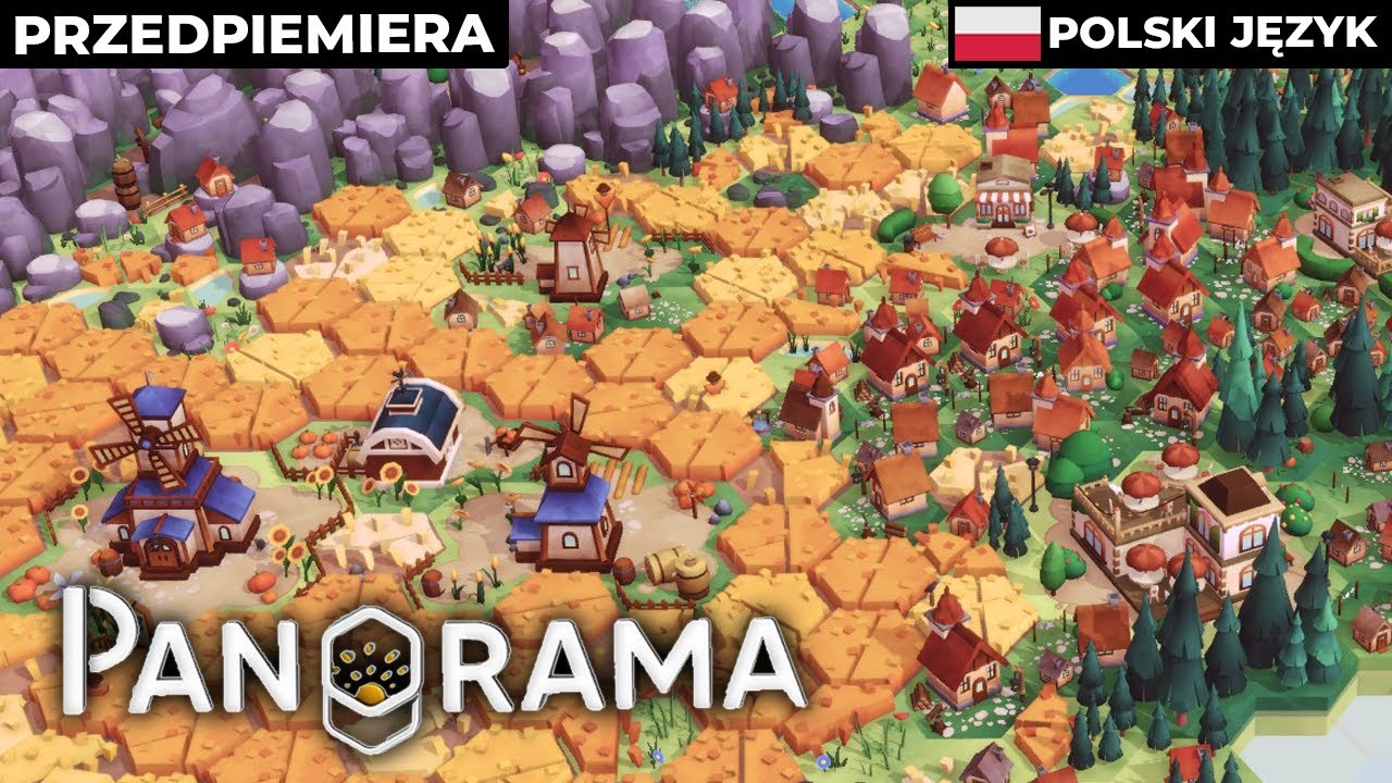 Pan'orama PL - Dorfromantik na sterydach? 😍 - Gameplay PL - YouTube