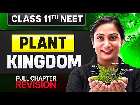PLANT KINGDOM - Complete Chapter | Quick Revision | Class 11th NEET