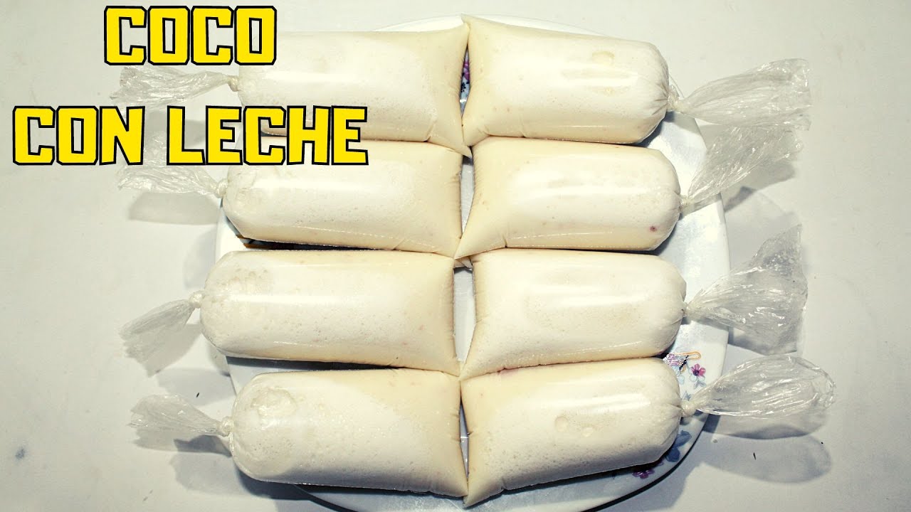 Bodoques de Coco con leche - YouTube