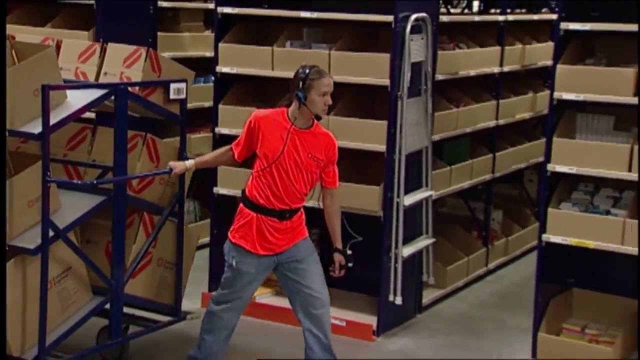 Dematic Pick Cart - YouTube