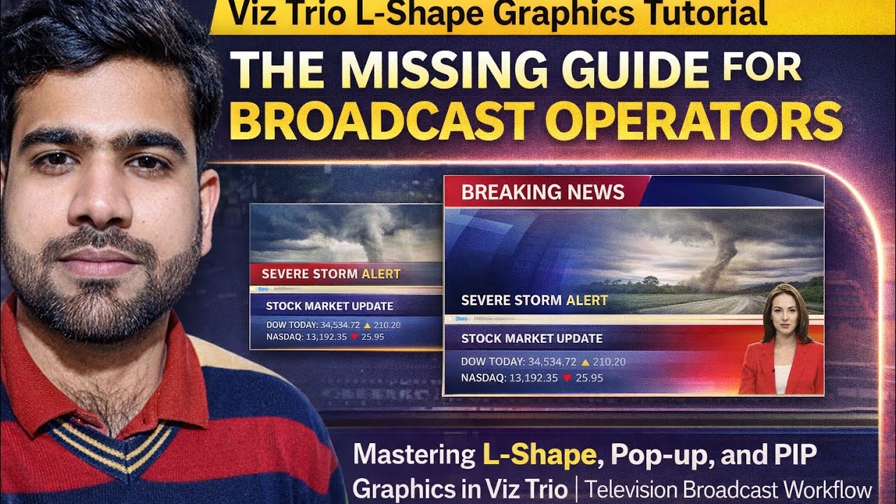 Mastering L-Shape, Pop-up,and PIP Graphics in Viz Trio | Television ...