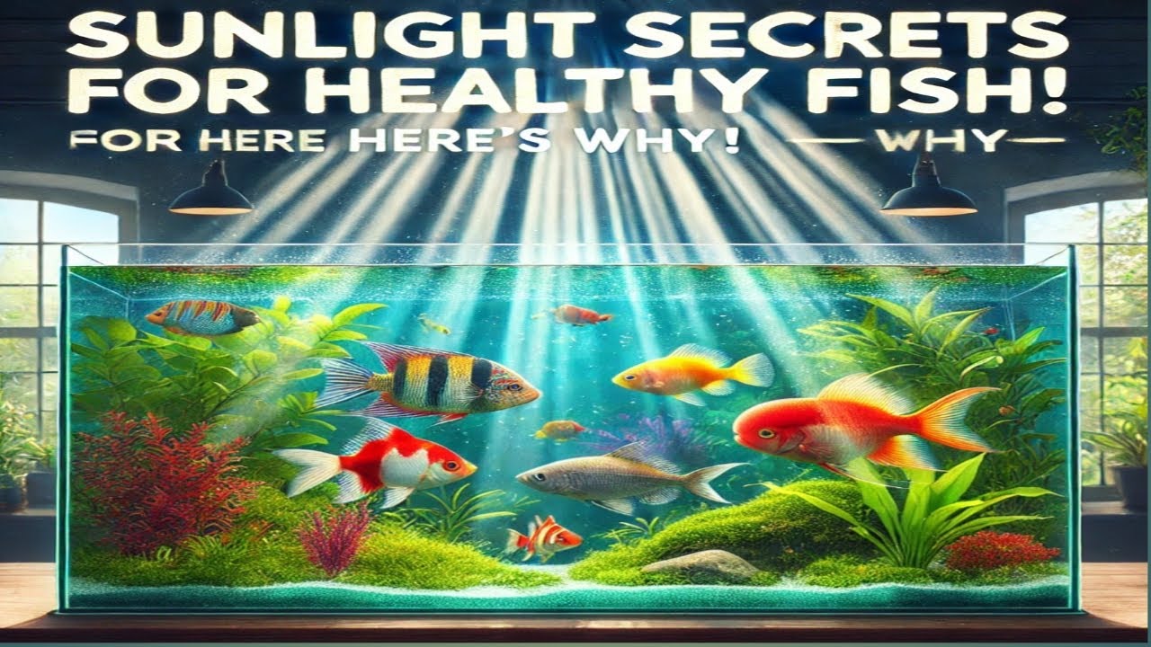 USE SUNLIGHT FOR A HEALTHY AQUARIUM FISH HERE'S WHY - YouTube