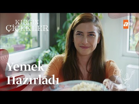 Cemre'nin ellerinden Serkan'a yemek... | Kırgın Çiçekler Mix Sahneler