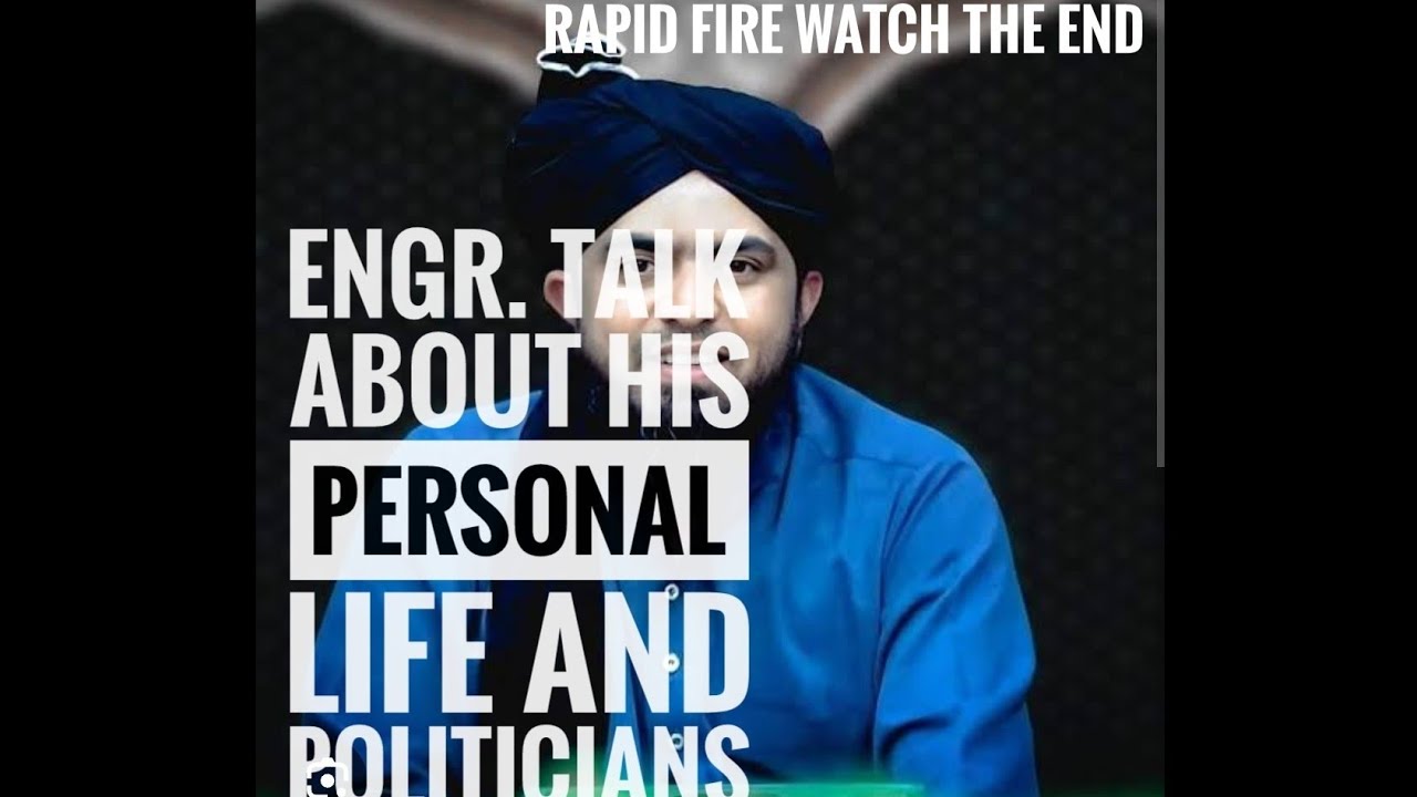 Mirza Muhammad Ali Engineer talk about his wife and politicians - YouTube