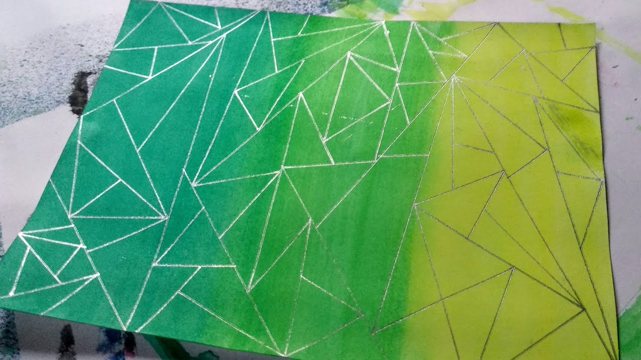 Amazing Block Design / Easy and Fast Page Decoration - YouTube