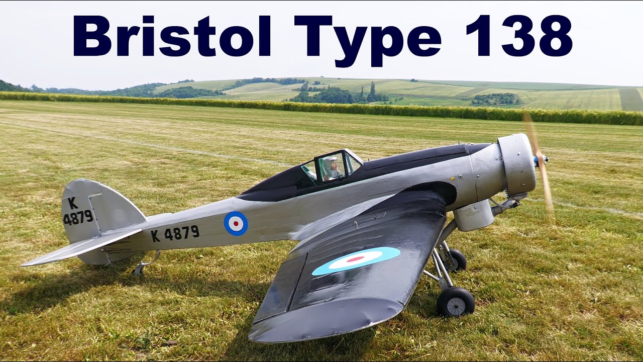 Bristol Type 138 | giant scale RC airplane | 4K | Halenkovice 2021 ...