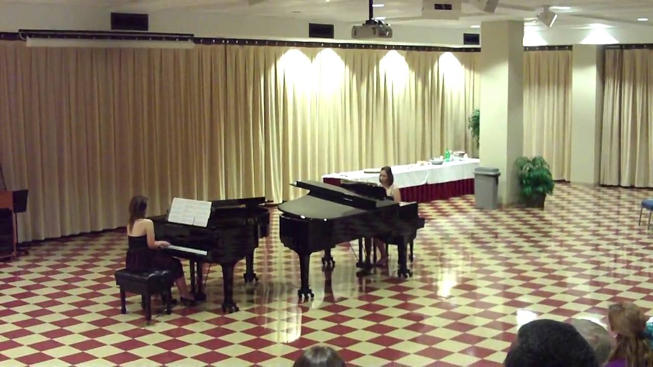 Rachel Sauls and Jessica Scaggs Piano Recital - YouTube