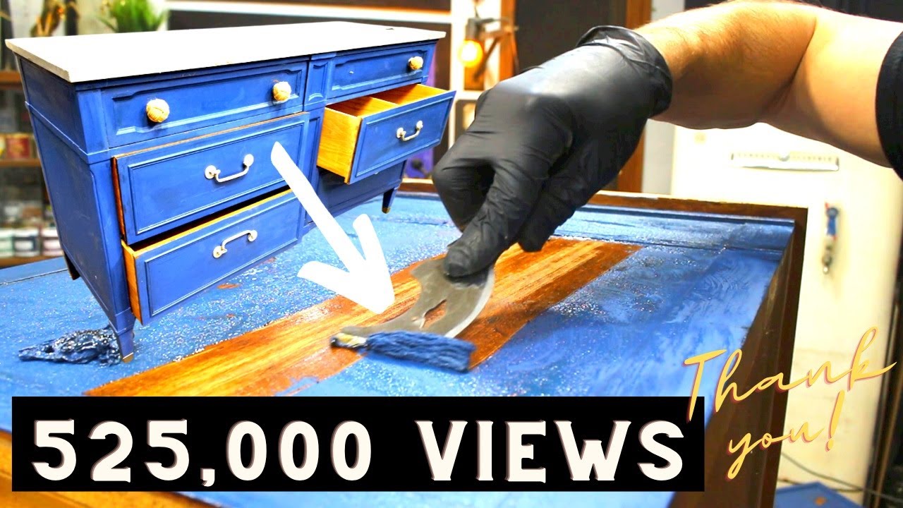 Ep. 24 Amazing RESTORATION of a VINTAGE DRESSER...Furniture Restoration ...