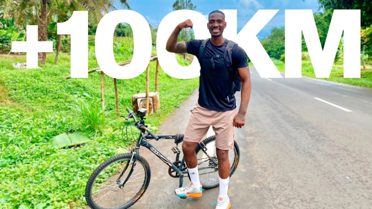 ASÍ es recorrer la isla de Bioko en BICICLETA - YouTube