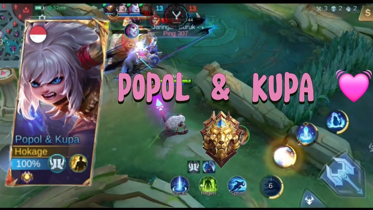 Mobile Legend (Popon & Kupa) Gameplay - YouTube