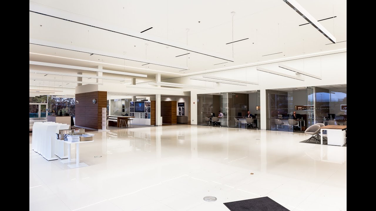 Tour of our new Jaguar / Land Rover building - YouTube