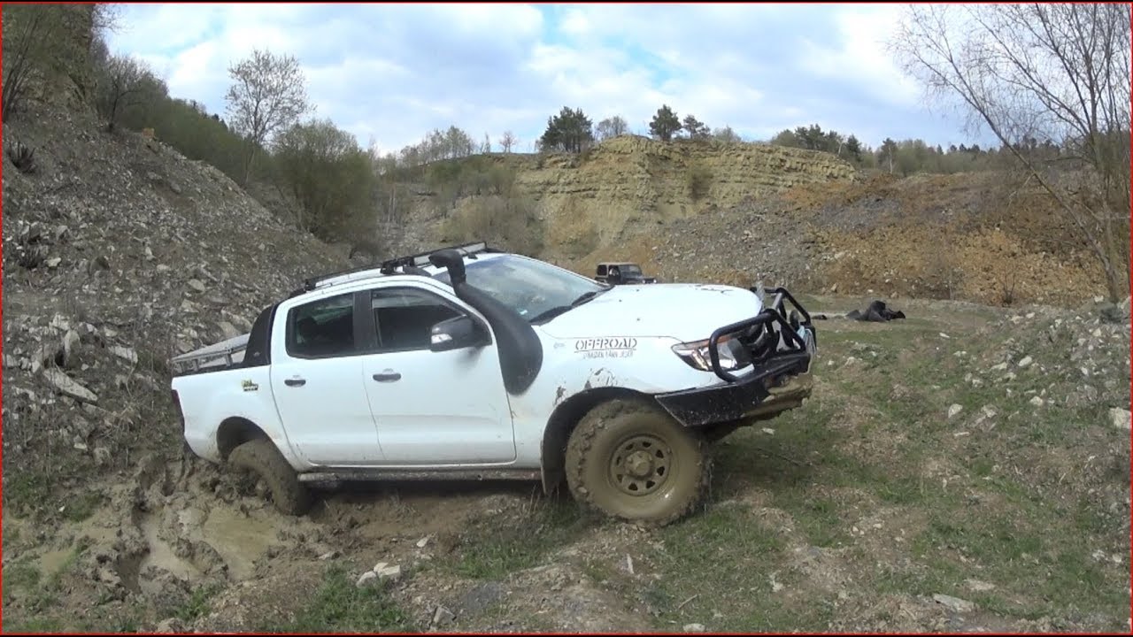 Ford Ranger Wildtrak offroad mud/ - YouTube