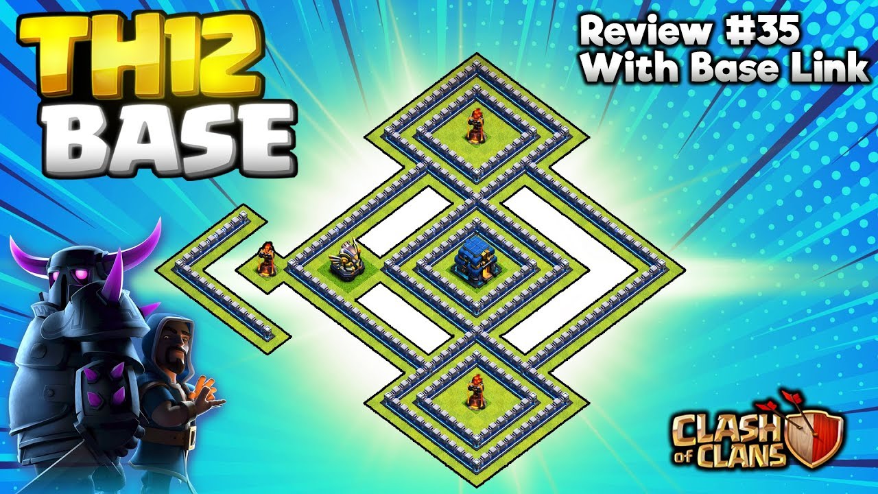 *DANGER* Best TH12 Legend League & War Base w/ Link - Town Hall 12 Base ...