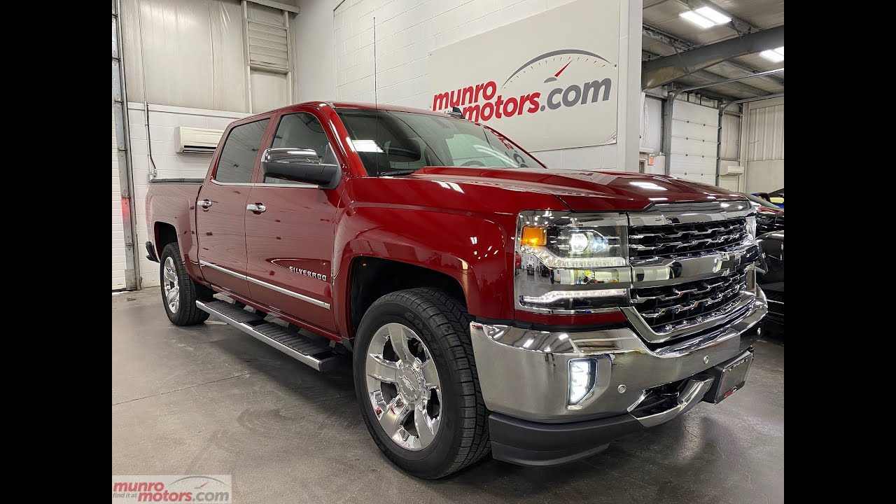2018 ChevroletSOLDSOLDSOLD Silverado LTZ Crewcab 1LZ 4WD Cajun Red ...