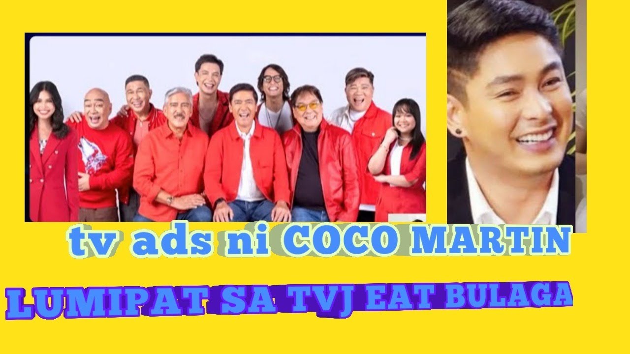 TV ADS NI COCO MARTIN lumipat na sa TVJ - YouTube
