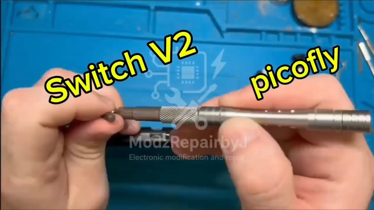 How mod Switch V2 with Picofly - YouTube