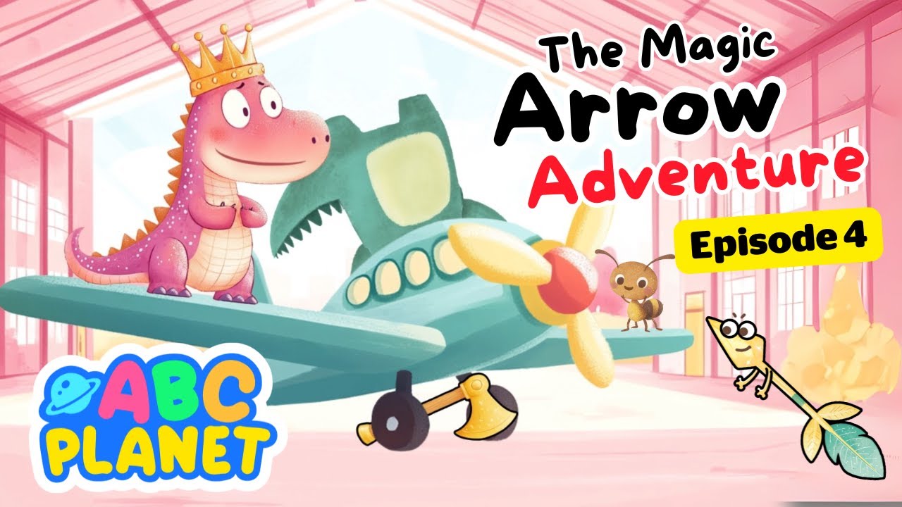 The Magic Arrow Adventure Ep 4 | Letter A | FUN Alphabet Read Aloud ...