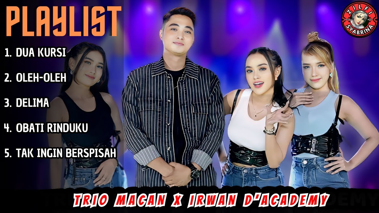 IRWAN D'ACADEMY FT TRIO MACAN FULL ALBUM - SIMPATIK MUSIC FULL ALBUM ...