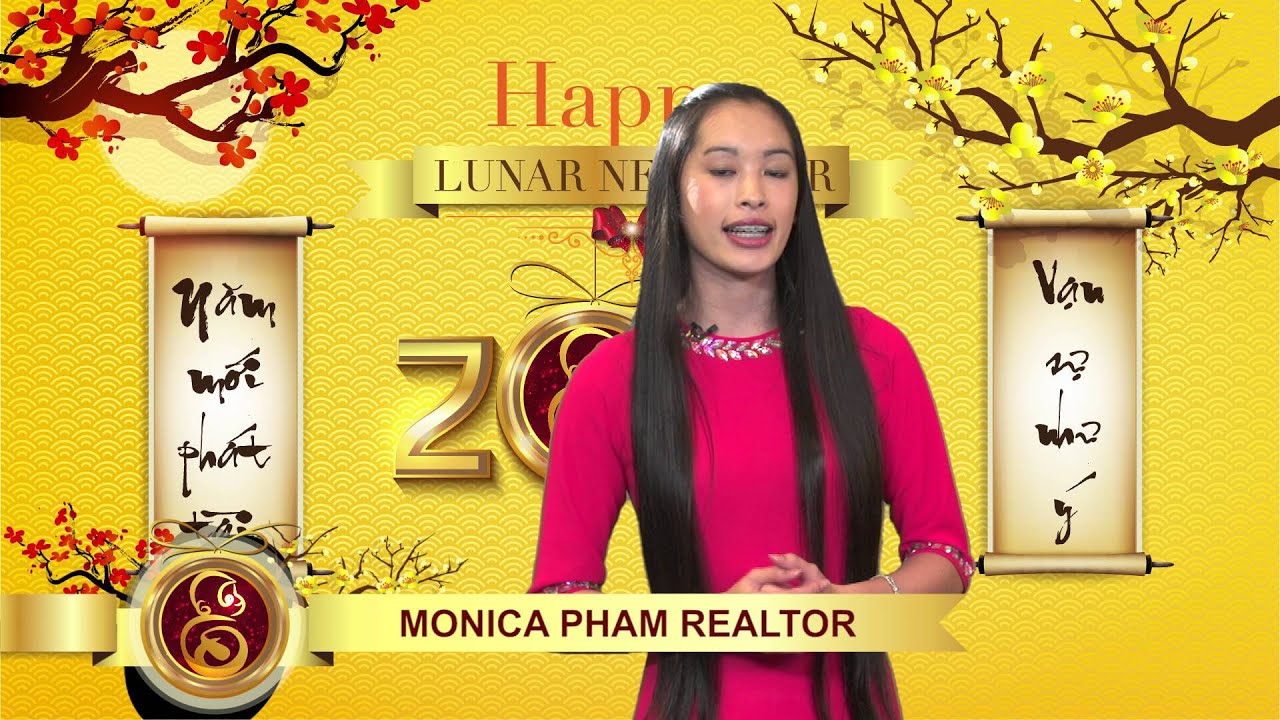 VIETV Monica Pham Chuc Tet 2016 - YouTube