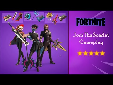 Fortnite | Joni The Scarlet | Black Tie | Gameplay - YouTube