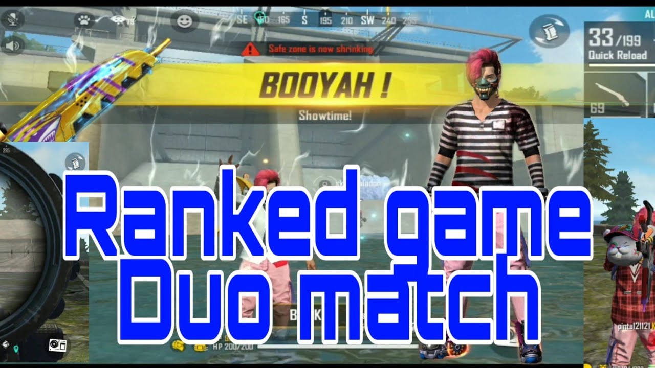 Ranked game play with duo match. - YouTube