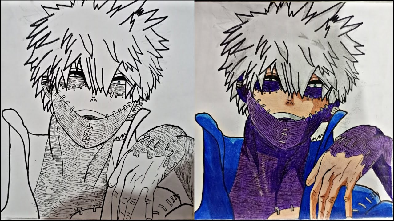 How To Draw Dabi | My Hero Academia S6 - YouTube