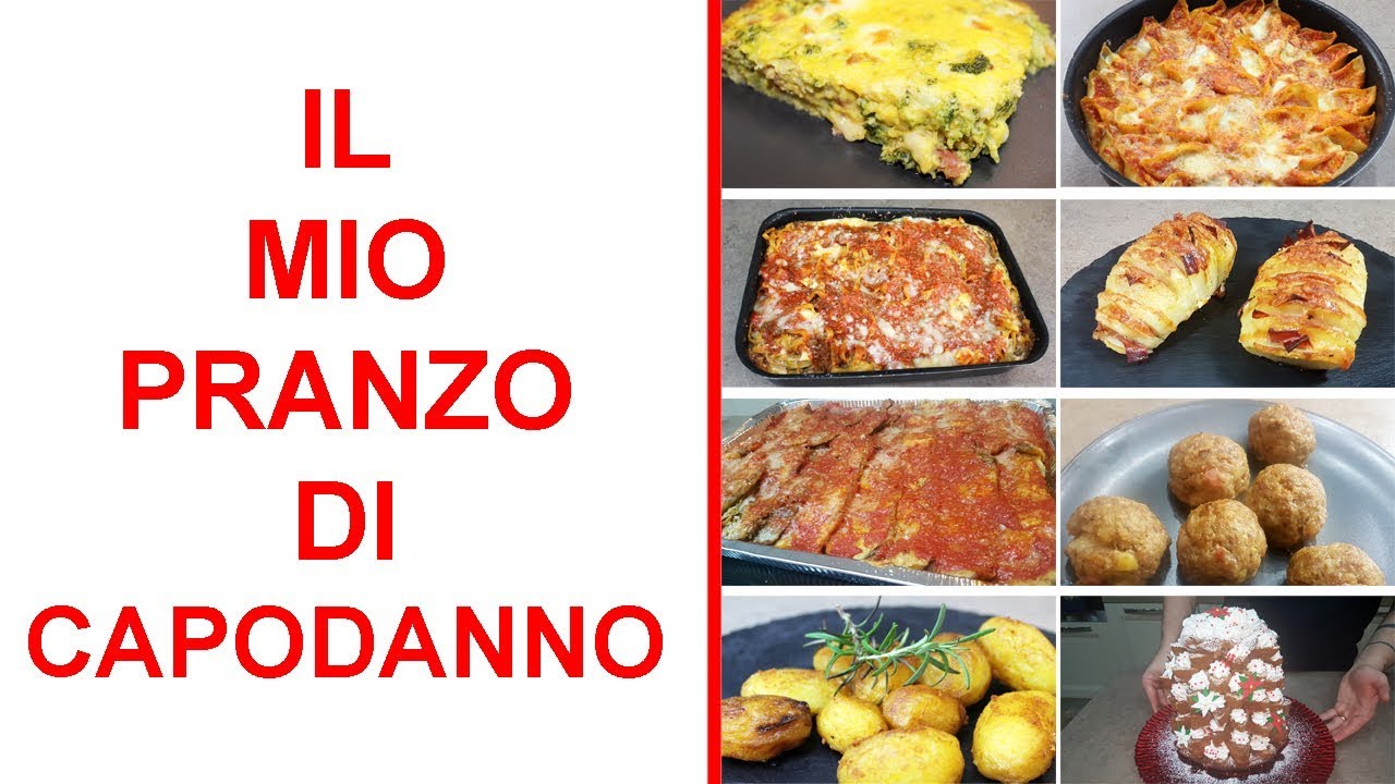 Cosa mangio al pranzo di Capodanno, menù completo! | FoodVlogger - YouTube